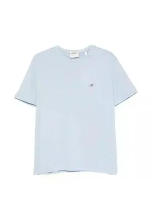 Gant Logo-embroidered T-shirt
