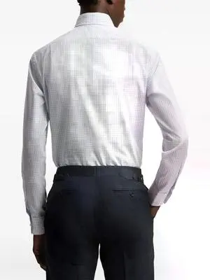 Ralph Lauren Purple Label Tattersall Check-pattern Long-sleeve Shirt