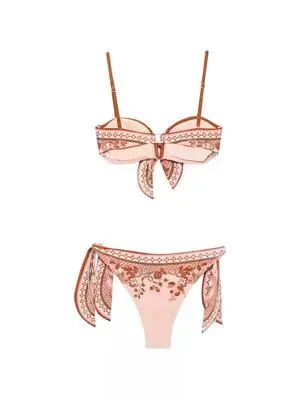 Zimmermann Paisley Print Bikini