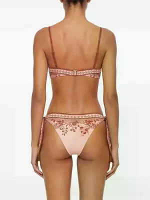 Zimmermann Paisley Print Bikini - Pink