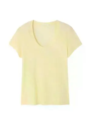 American Vintage Scoop Neck T-shirts For Women
