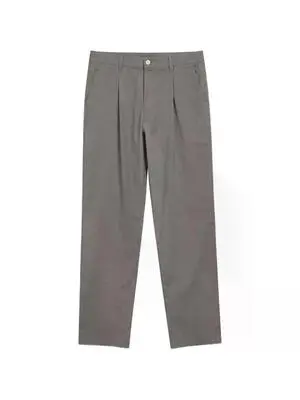 LES HÉRITIERS Tech Pleated Tailored Trousers