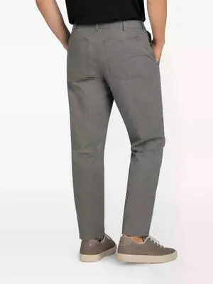 LES HÉRITIERS Tech Pleated Tailored Trousers