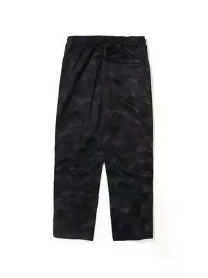 A BATHING APE Color Camo Track Pants - Black