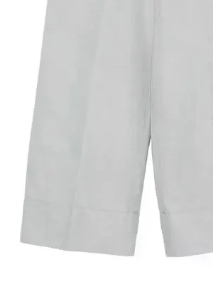 PT TORINO Cropped Trousers With Pressed Creases