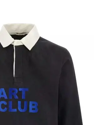 JW Anderson Art Club Long-sleeve Polo Shirt