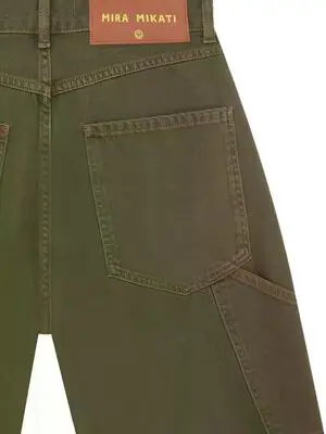 Mira Mikati Carpenter-style Raw-hem Jeans