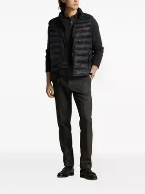 Polo Ralph Lauren Quilted Logo Embroidered Gilet - Blue