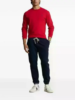 Polo Ralph Lauren Embroidered-logo Long-sleeve T-shirt - Red