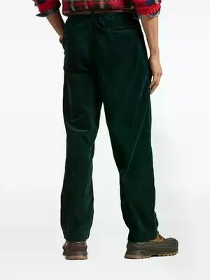 Polo Ralph Lauren Pleated Corduroy Trousers - Green
