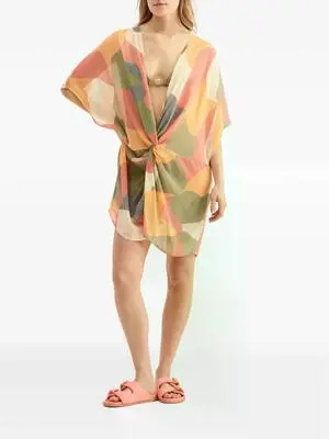 ERES Nuance Graphic Print Kaftan