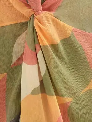 ERES Nuance Graphic Print Kaftan