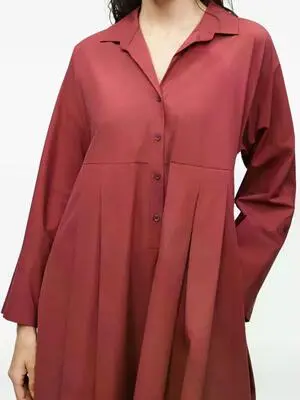 Max Mara Pleated A-line Dress