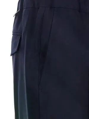 LOW BRAND Wool Trousers With Elasticated Waistband