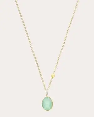 NANIS ITALIAN JEWELS Jadeite Doublet Medium Lattementa Charm