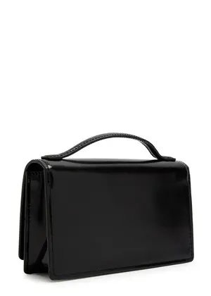 Marc Jacobs Glam Mirror Mini Glossed Leather Cross-body Bag