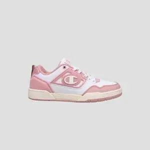 Champion 5-on-5 Low Top Sneakers - White/wow Pink