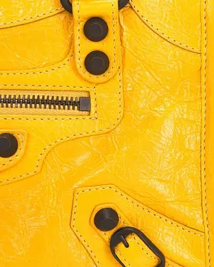 Balenciaga Balenciaga Le City Mini Bag Marge Yellow