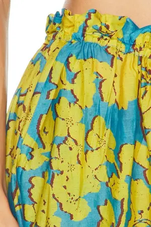 ALEMAIS Splice Midi Skirt - Multi