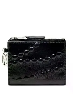DIESEL® Embossed Detail Wallet - Black