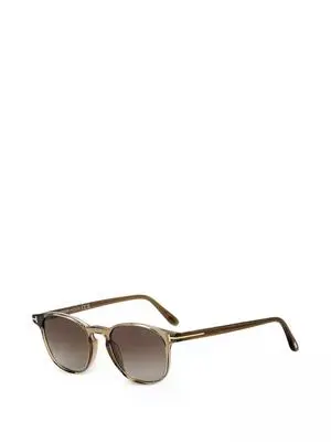 TOM FORD Holt Round Frame Sunglasses