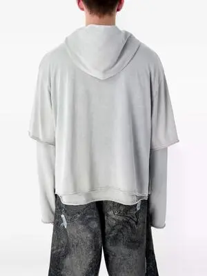 Camper Layered Hoodie - Grey