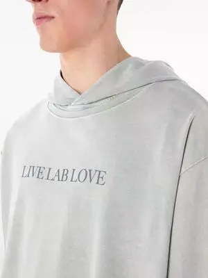 Camper Layered Hoodie - Grey
