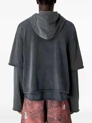Camper Layered Hoodie - Grey