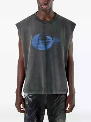 Camper Graphic Print Sleeveless Tank Top