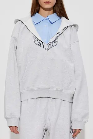 Alexander Wang Oversized Cotton Hoodie