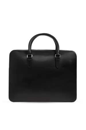 Bally Ray" Briefcase In Leather