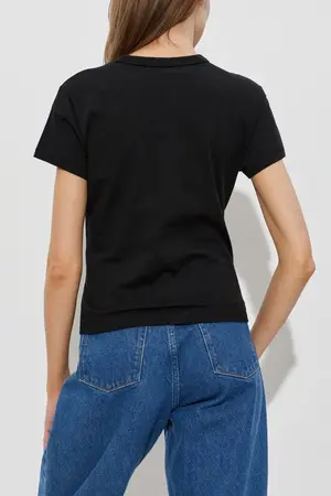 Kenzo Embroidered Flower Logo T-shirt