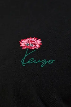 Kenzo Embroidered Flower Logo T-shirt
