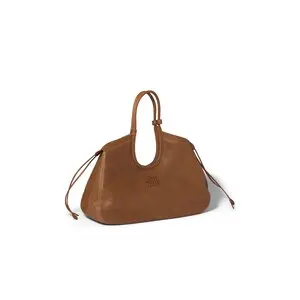 Miu Miu Ivy Nappa Leather Shopping Bag - Oak