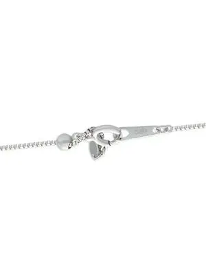 LB EXCLUSIVE Platinum Diamond And Ruby Pendant Necklace