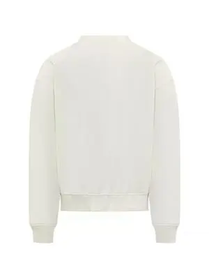 Palm Angels I Love Pa" Printed Crewneck Sweatshirt - Neutrals