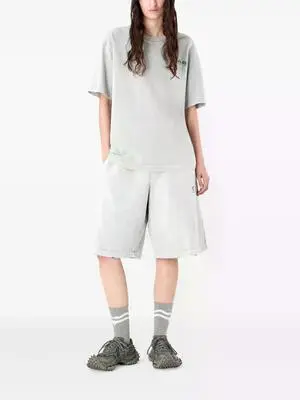 Camper Frayed Hem Track Shorts