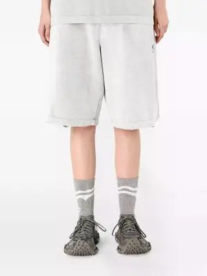 Camper Frayed Hem Track Shorts