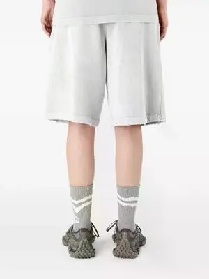 Camper Frayed Hem Track Shorts