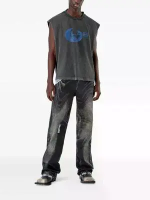 Camper Graphic Print Cotton Tank Top