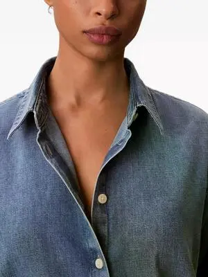 Calvin Klein Button-down Denim Shirt