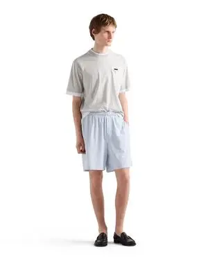 Prada Cotton T-hirt - Grey