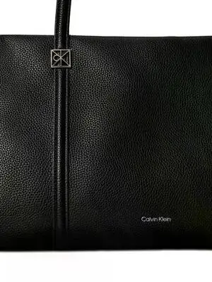 Calvin Klein Plaque Tote Bag