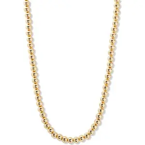 BROOK & YORK Makenna Beaded Ball Chain Necklace - Gold