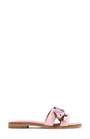 Steve Madden Hadyn Slide Sandal - Pink Multi