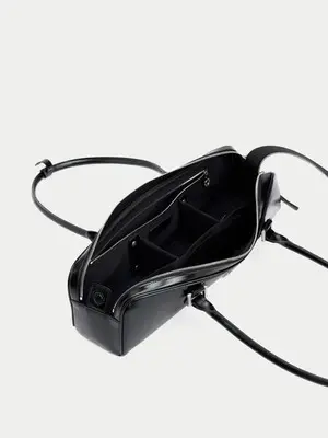 AEST STUDIOS Capture Baguette Bag In Calf Leather