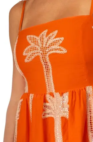 MAAJI Tangerine Tropics Emiliana Cover-up Dress - Orange
