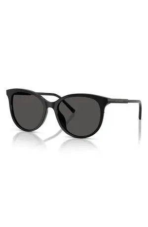 Dolce & Gabbana Phantos Silhouette Acetate Sunglasses - Black/dark Grey