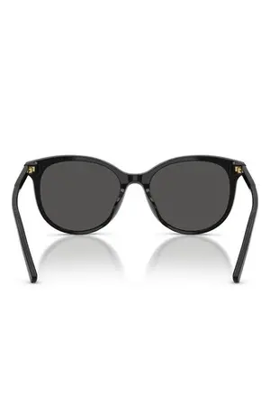 Dolce & Gabbana Phantos Silhouette Acetate Sunglasses - Black/dark Grey