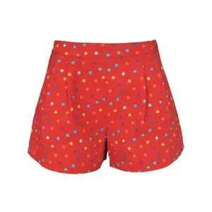 MY PAIR OF JEANS Hollywood Wide-leg Shorts - Red